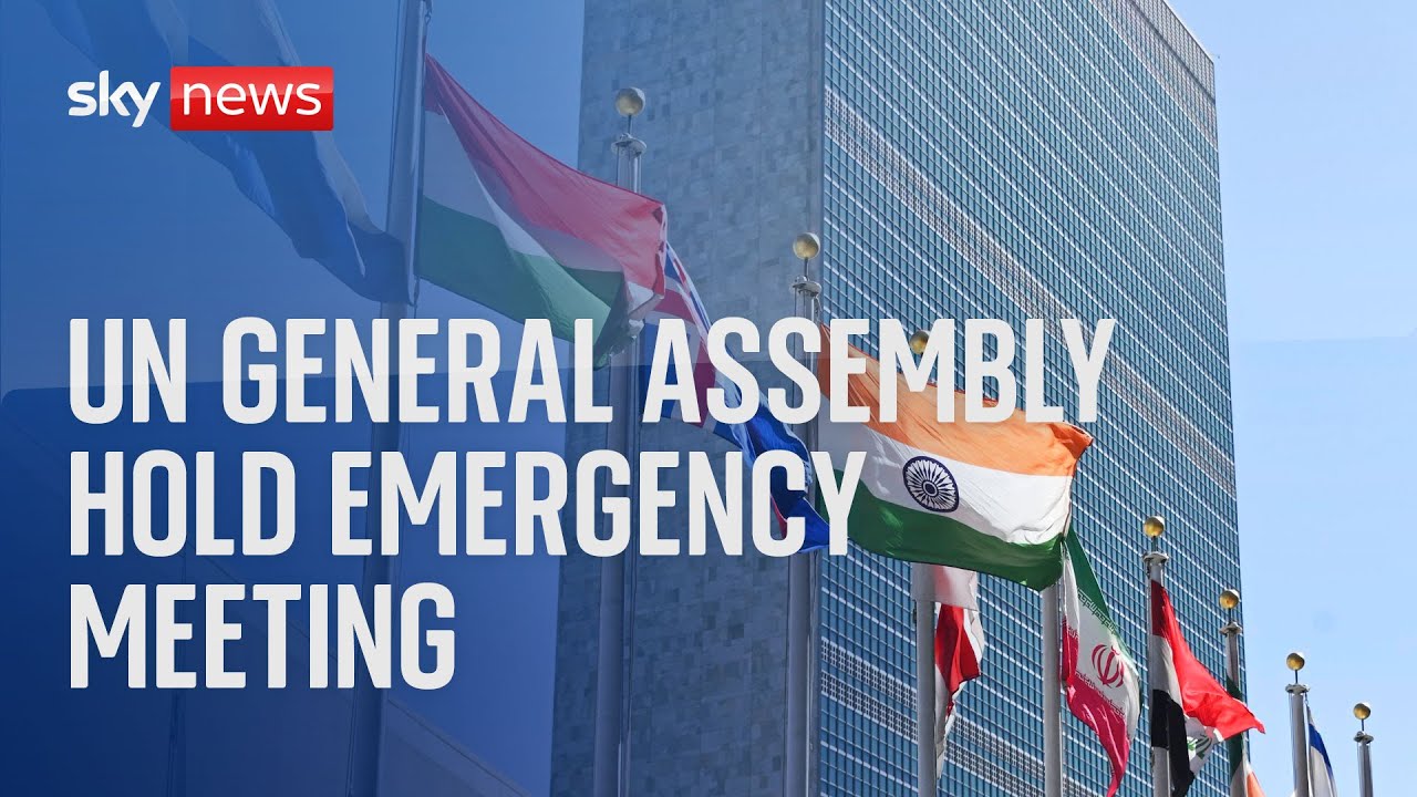 Watch live: UN General Assembly hold emergency meeting for immediate ...