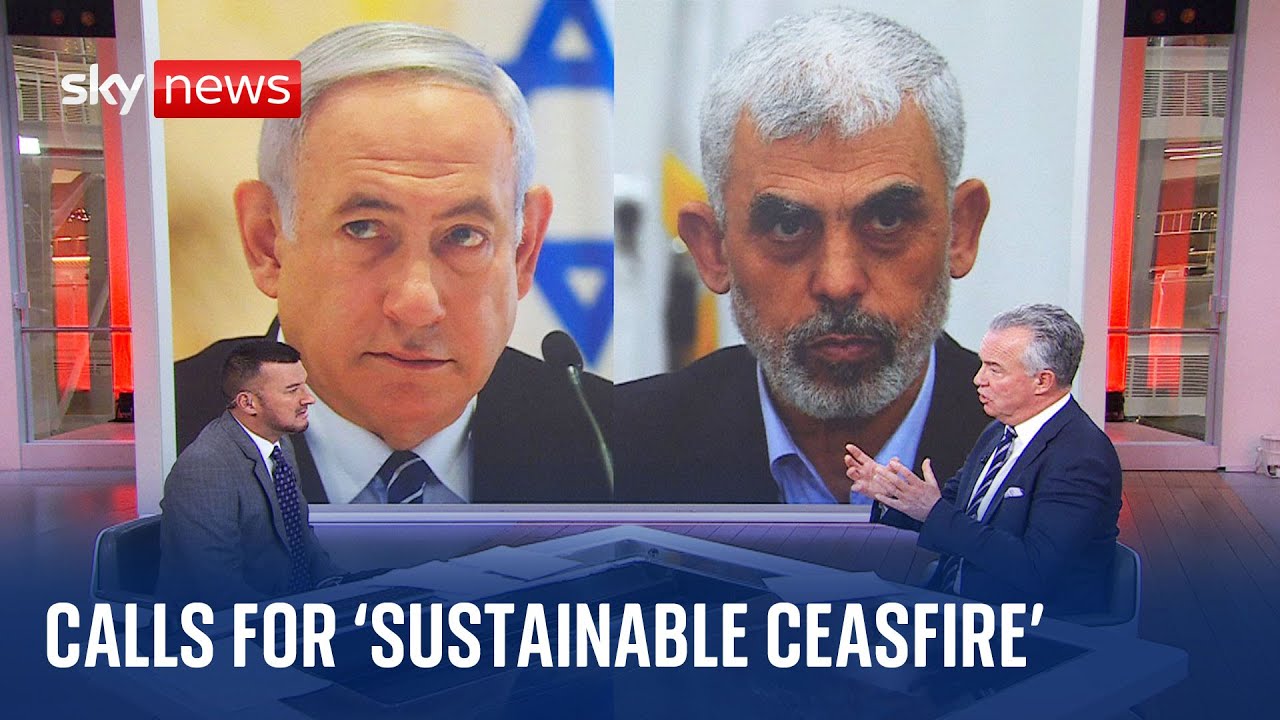 Lord Cameron calls for a 'sustainable ceasefire' | Israel-Hamas War ...