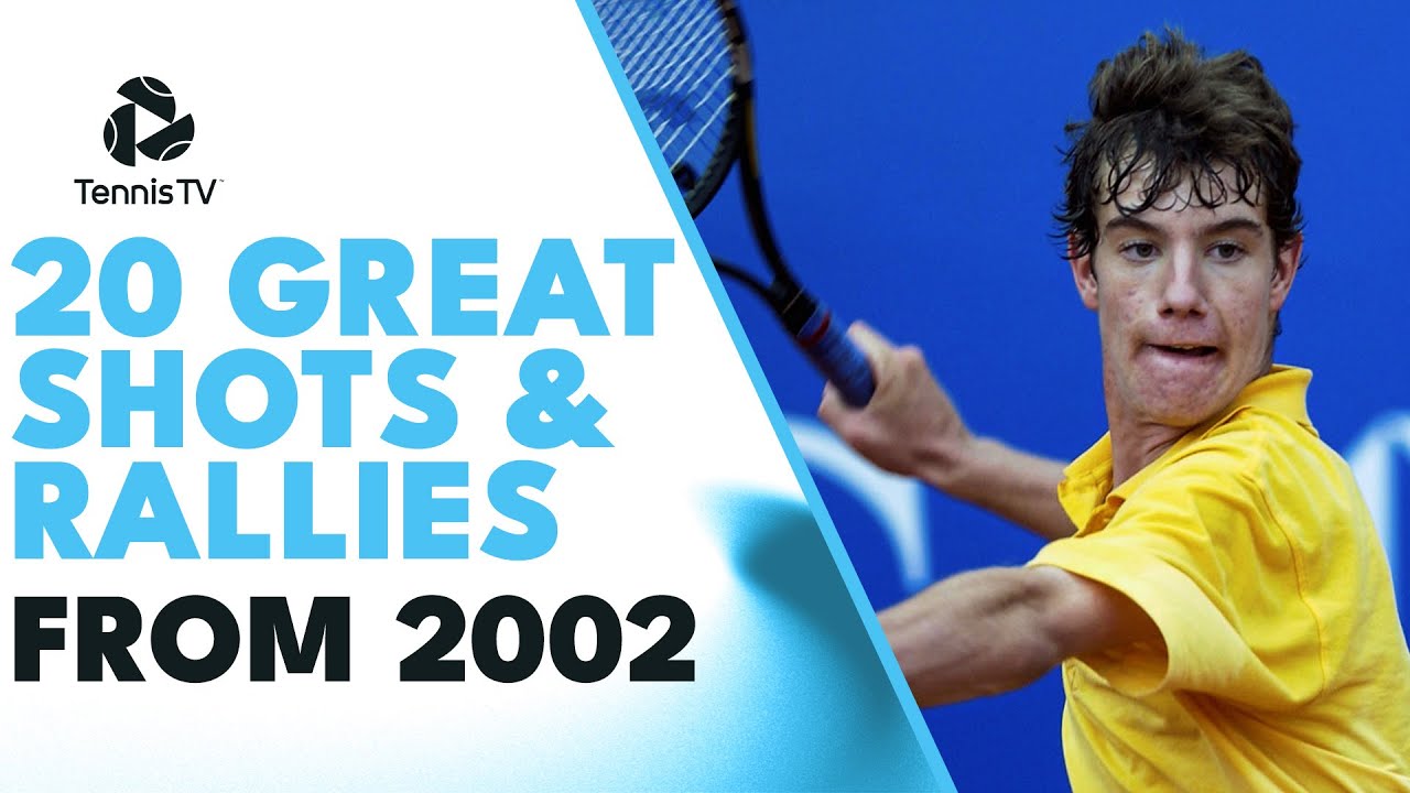 20 AMAZING Tennis Shots & Rallies From the Year 2002! - The Global Herald