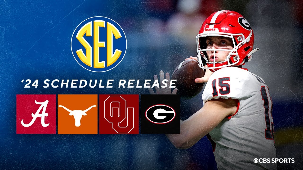 2024 SEC SCHEDULE RELEASED: Analysis and Reactions, as Alabama clashes ...