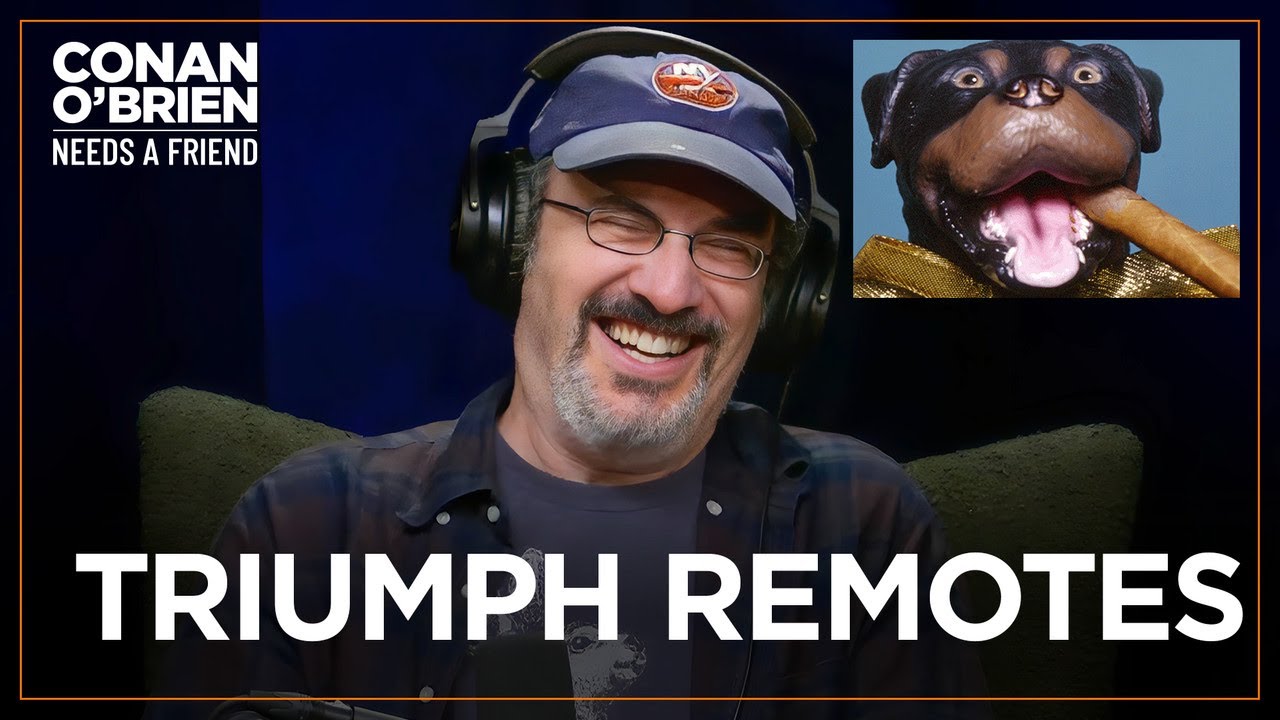 Robert Smigel Found The Triumph Puppet While Furniture Shopping | Conan ...