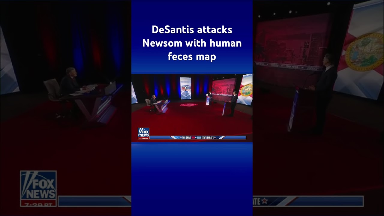 DeSantis unveils human feces ‘plot’ map of San Francisco #shorts - The ...