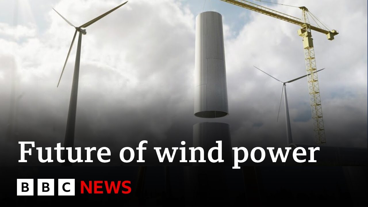 Sweden’s giant wooden wind turbine promises greener future | BBC News ...