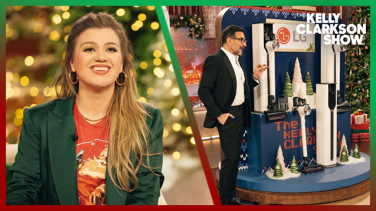 Kelly Clarkson Surprises Audience With Top Helpful Gifts For Christmas ...