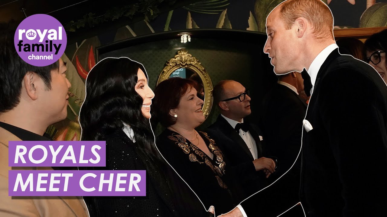 Prince William and Princess Catherine Meet Cher 'The Goddess of Pop ...