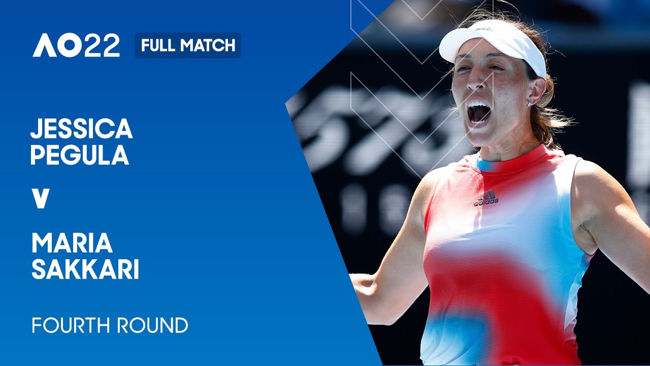 Jessica Pegula v Maria Sakkari Full Match | Australian Open 2022 Fourth ...