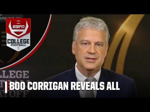 Boo Corrigan reveals decision-making process of College Football ...