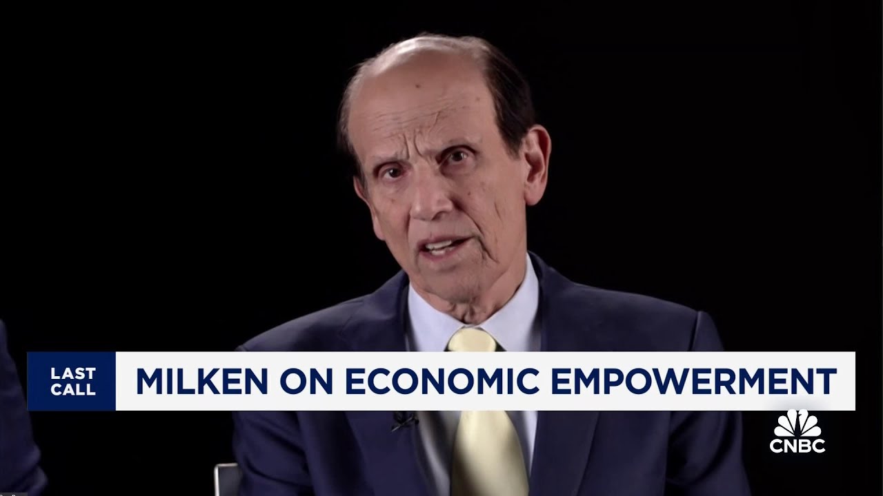Michael Milken: We're seeing people at the 'bottom of the pyramid ...
