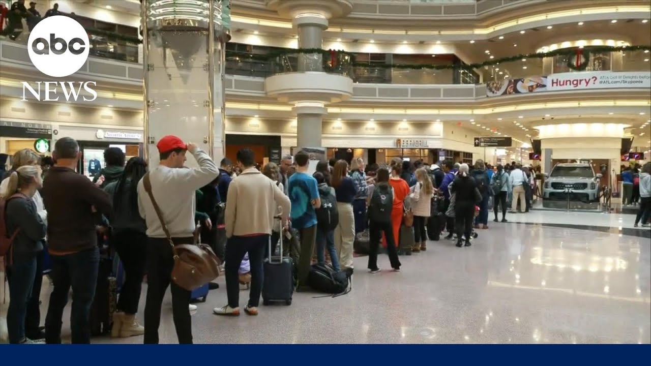 New Year’s travel rush as millions flock to airports nationwide - The ...