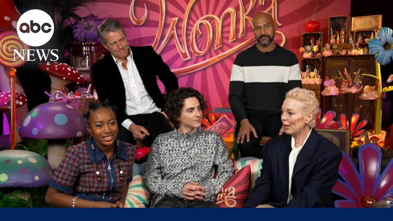 'Wonka' cast on bringing world of young Willy Wonka to life - The ...