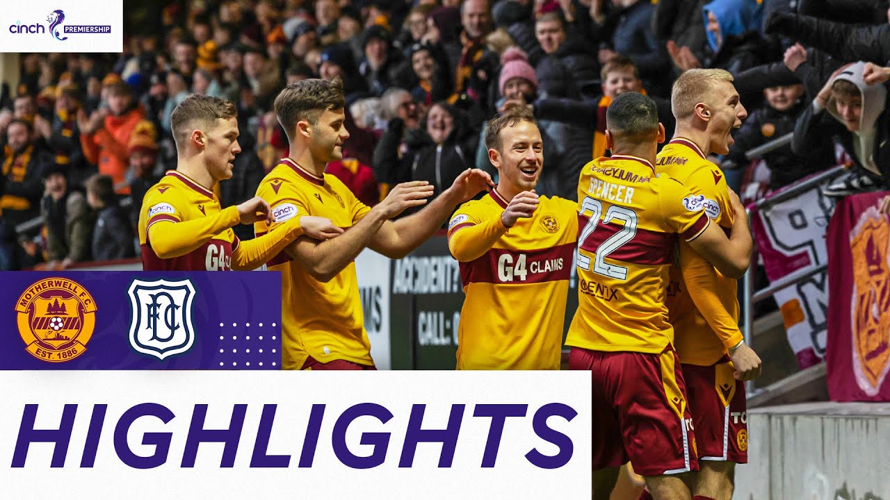 Motherwell 3-3 Dundee | Late Goals & Red Card In Thrilling Draw ...