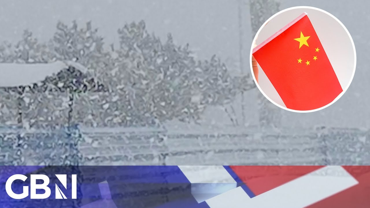 WATCH: Record snowfall in China turns coastal city entirely WHITE in ...