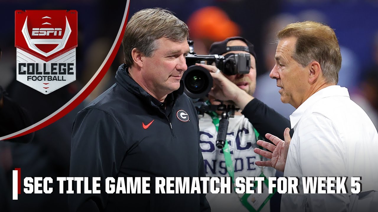 The biggest 2024 SEC games REVEALED | ESPN College Football - The ...