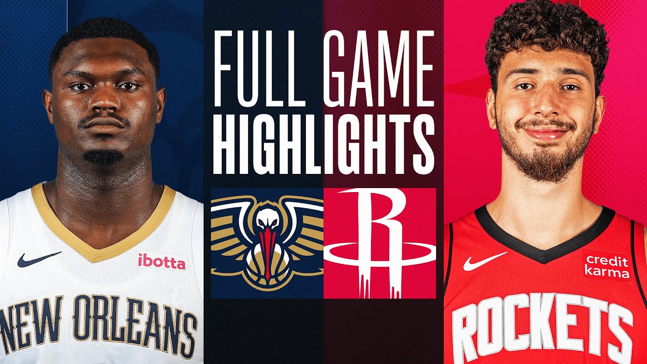 ROCKETS at PELICANS | FULL GAME HIGHLIGHTS | December 23, 2023 - The ...