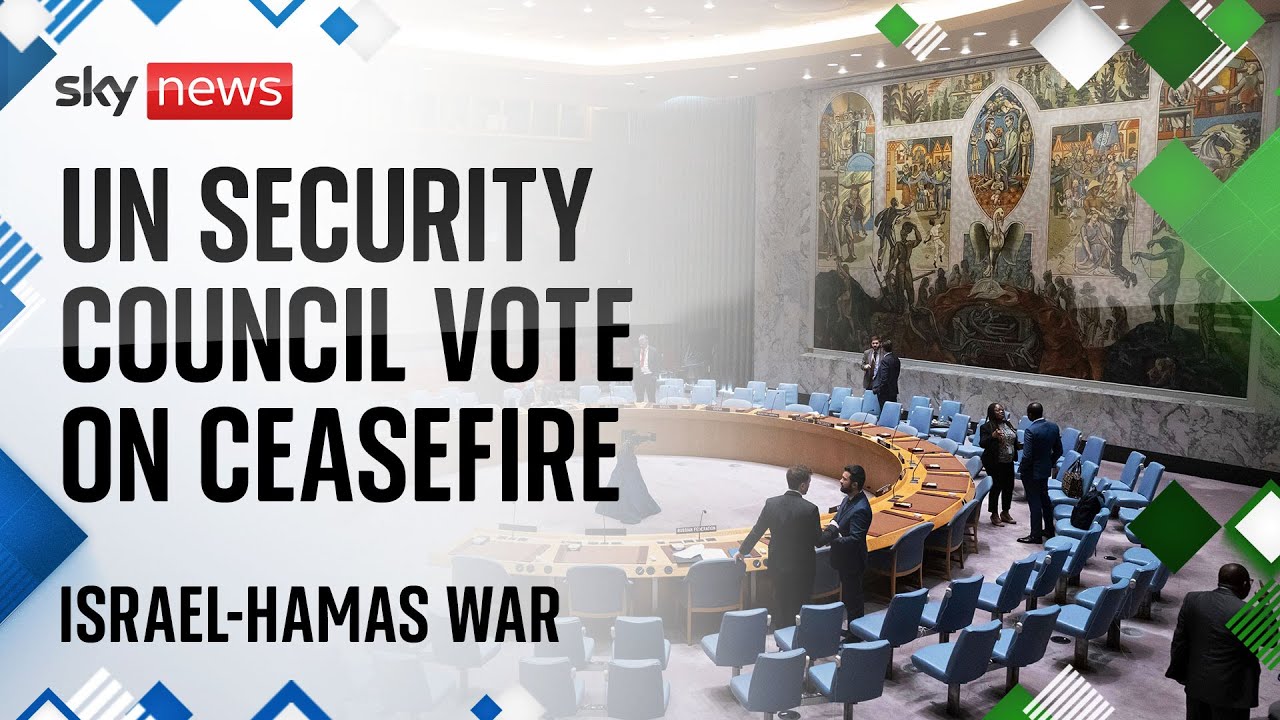 Watch live: UN Security Council vote on Israel-Hamas ceasefire - The ...
