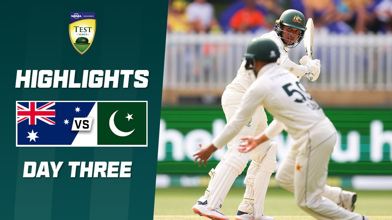 Australia v Pakistan 2023-24 | First Test | Day 3 - The Global Herald