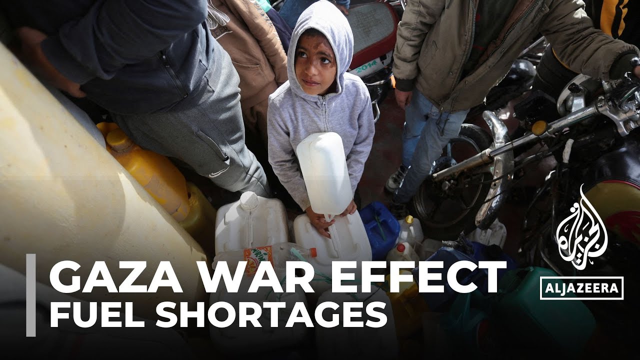 Residents are forced to mix cooking oil with petrol in Gaza - The ...