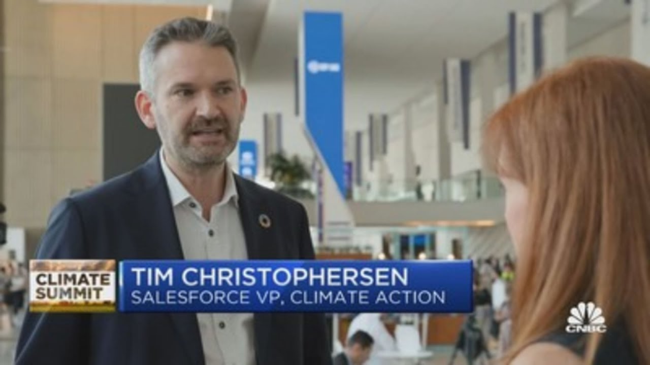 COP28: Salesforce executive on using AI to tackle climate change and ...