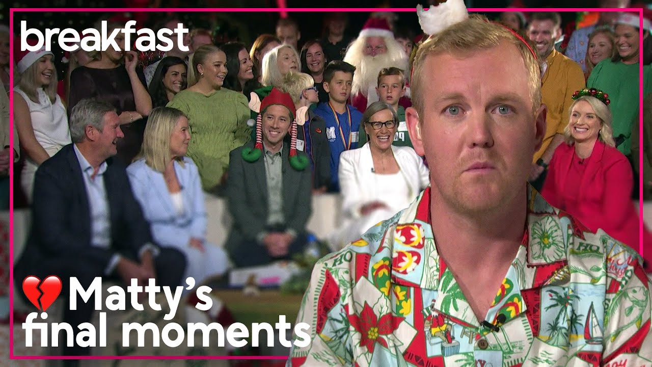Matty McLean's parents suprise him on emotional final Breakfast show ...