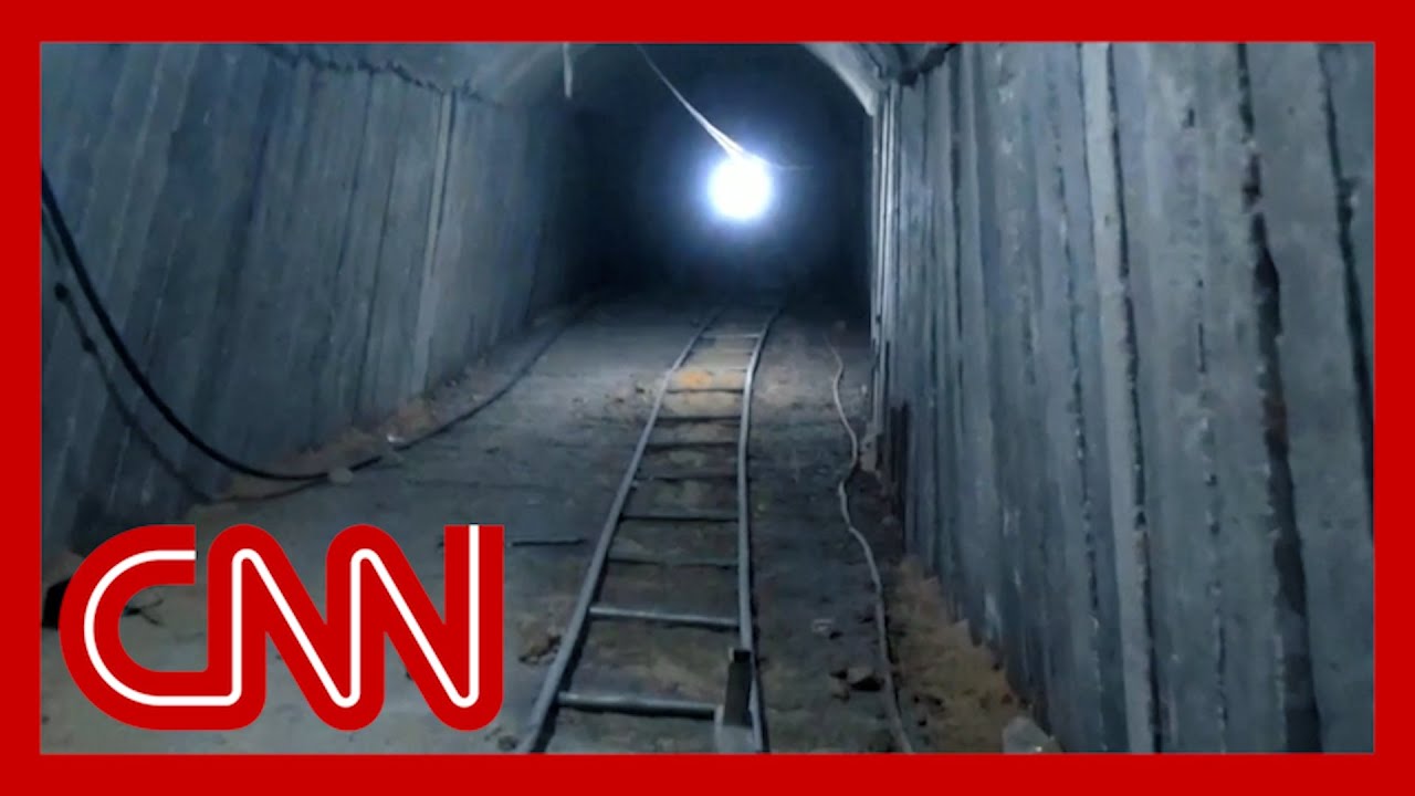 See inside the largest tunnel found in Gaza, according to Israel - The ...