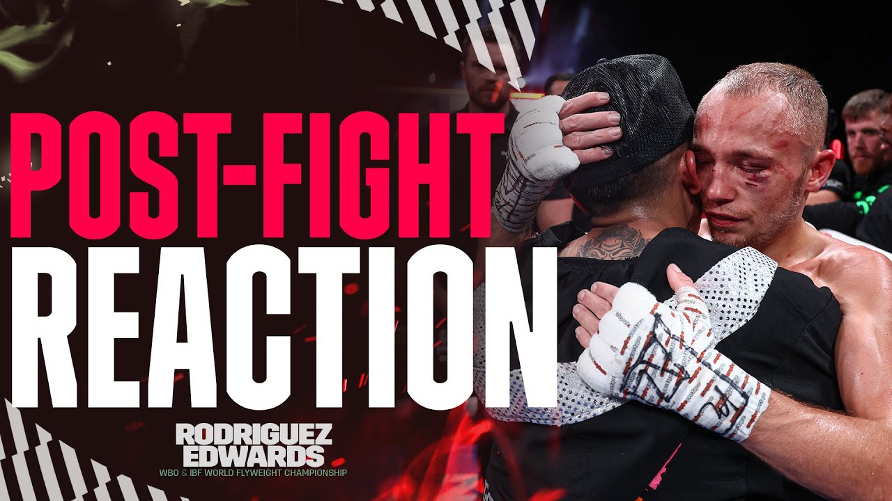 Bam Rodriguez, Sunny Edwards & Eddie Hearn React To Epic Fight - The ...
