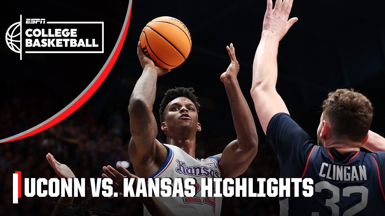 UConn Huskies vs. Kansas Jayhawks | Full Game Highlights - The Global ...