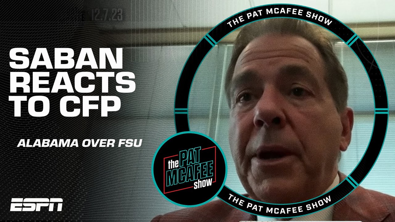 Nick Saban feels bad for teams that missed the College Football Playoff ...