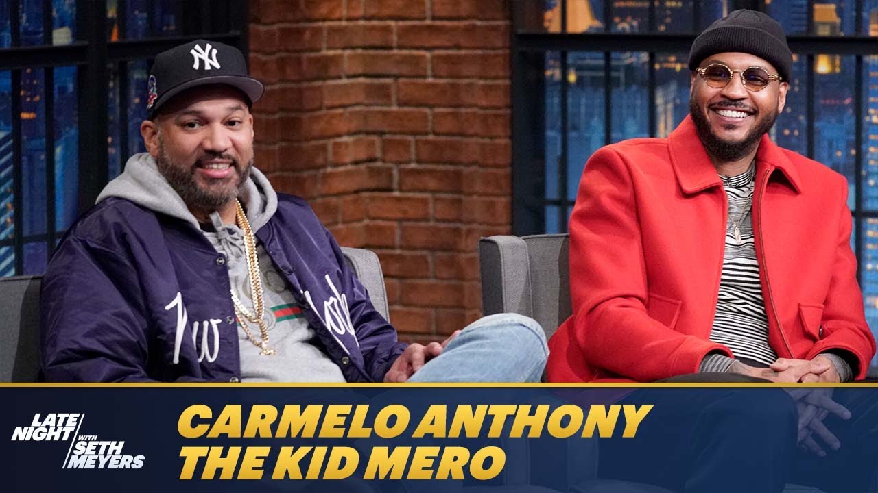 Carmelo Anthony and The Kid Mero Discuss Their Podcast 7PM in Brooklyn and Playing NBA 2K - The ...