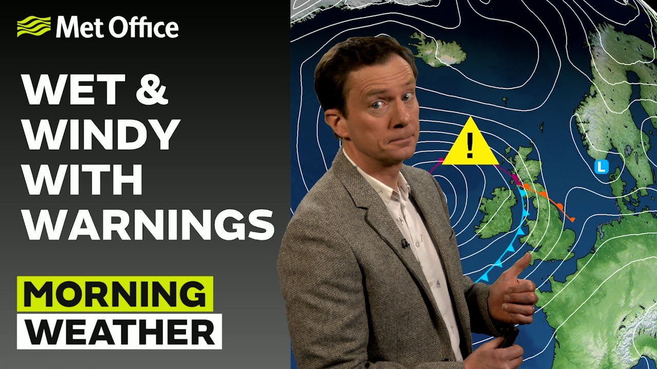 28/10/23 – Heavy and thundery showers. – Afternoon Weather Forecast UK ...