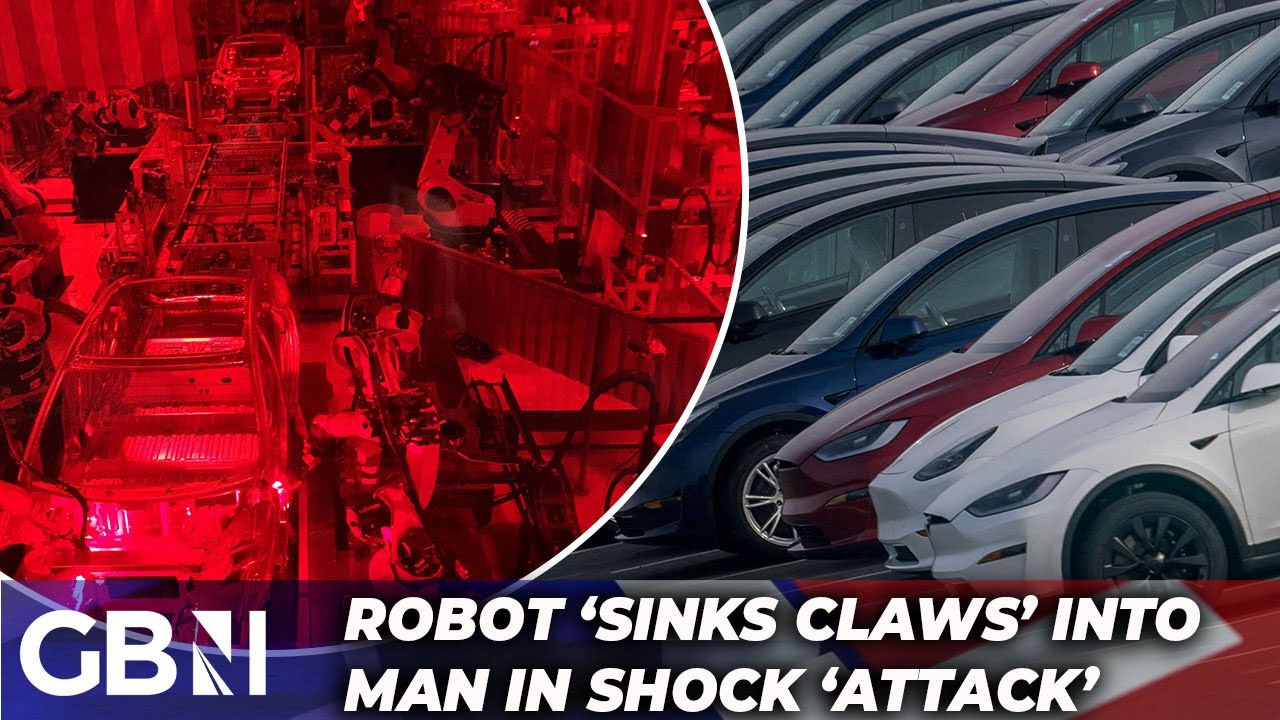 Robot 'ATTACKS' worker and 'draws blood' by 'SINKING CLAWS' into flesh ...