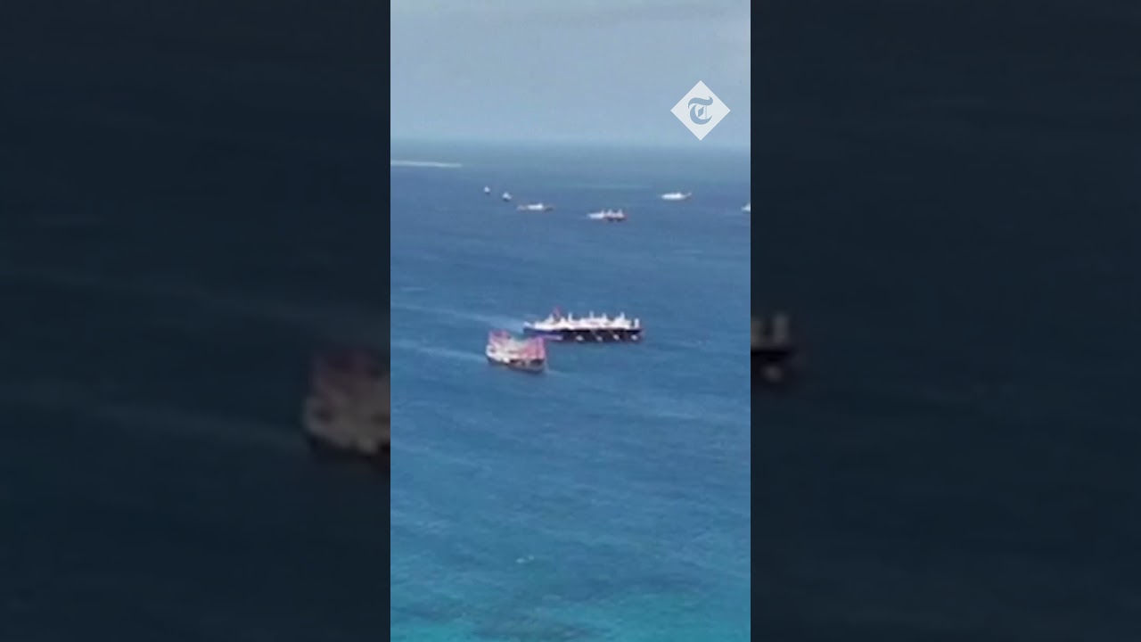 Chinese boats gather around South China Sea reef as Philippines deploy ...