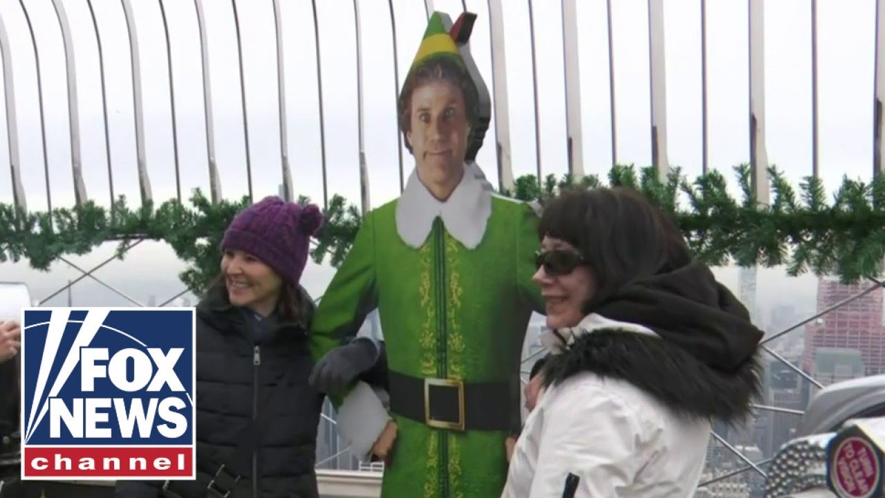 Empire State Building spreads Christmas cheer to celebrate Elf's 20th ...