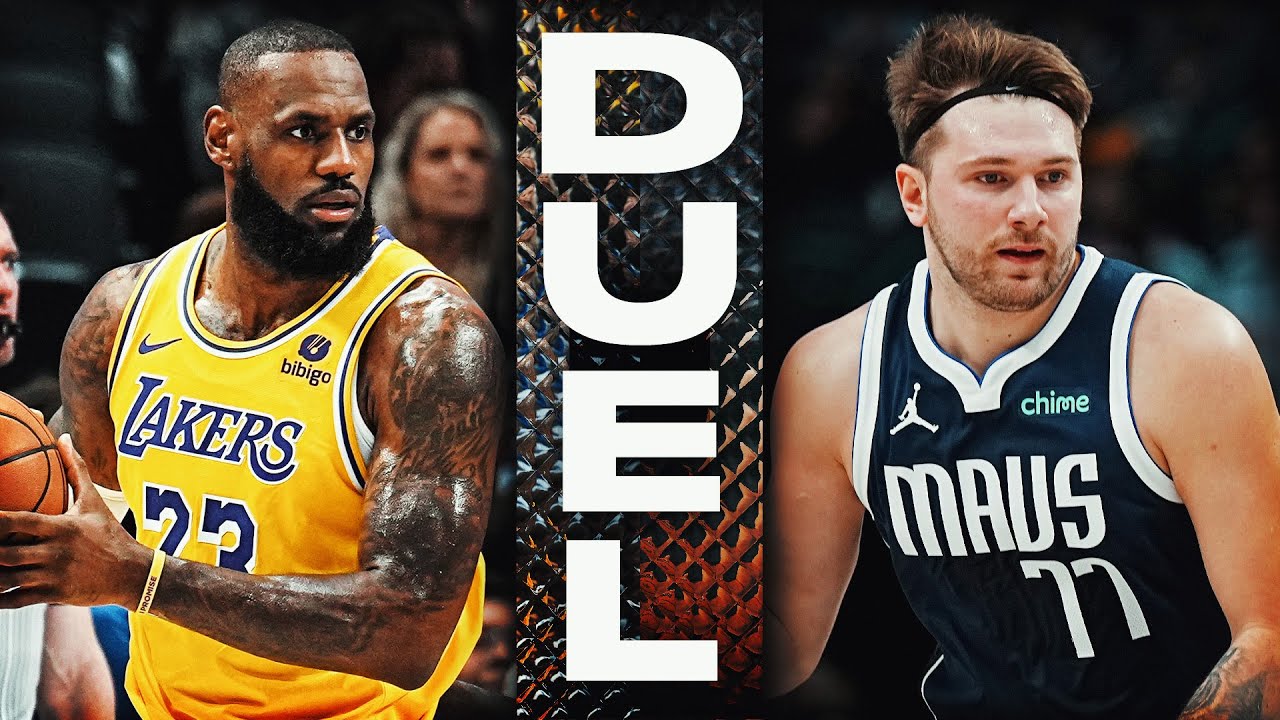LeBron (33 PTS & 9 AST) & Luka (33 PTS & 17 AST) Put On A Show In ...