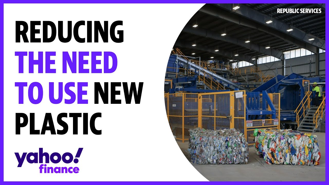 How recycled plastic is recirculated to minimize landfill waste for ...