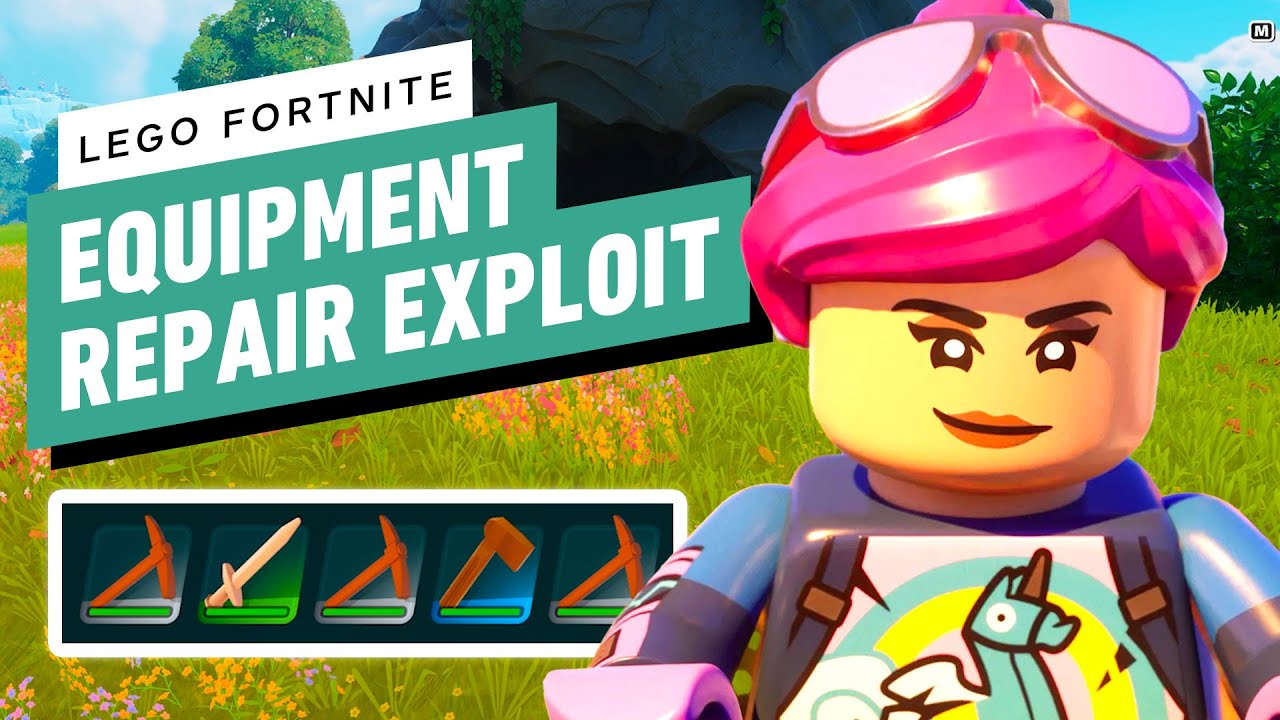 Lego Fortnite - Repair Weapons and Equipment Easily With This Exploit ...