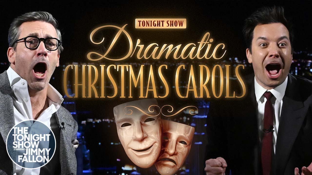 Dramatic Christmas Carols with Jon Hamm | The Tonight Show Starring Jimmy Fallon - The Global Herald