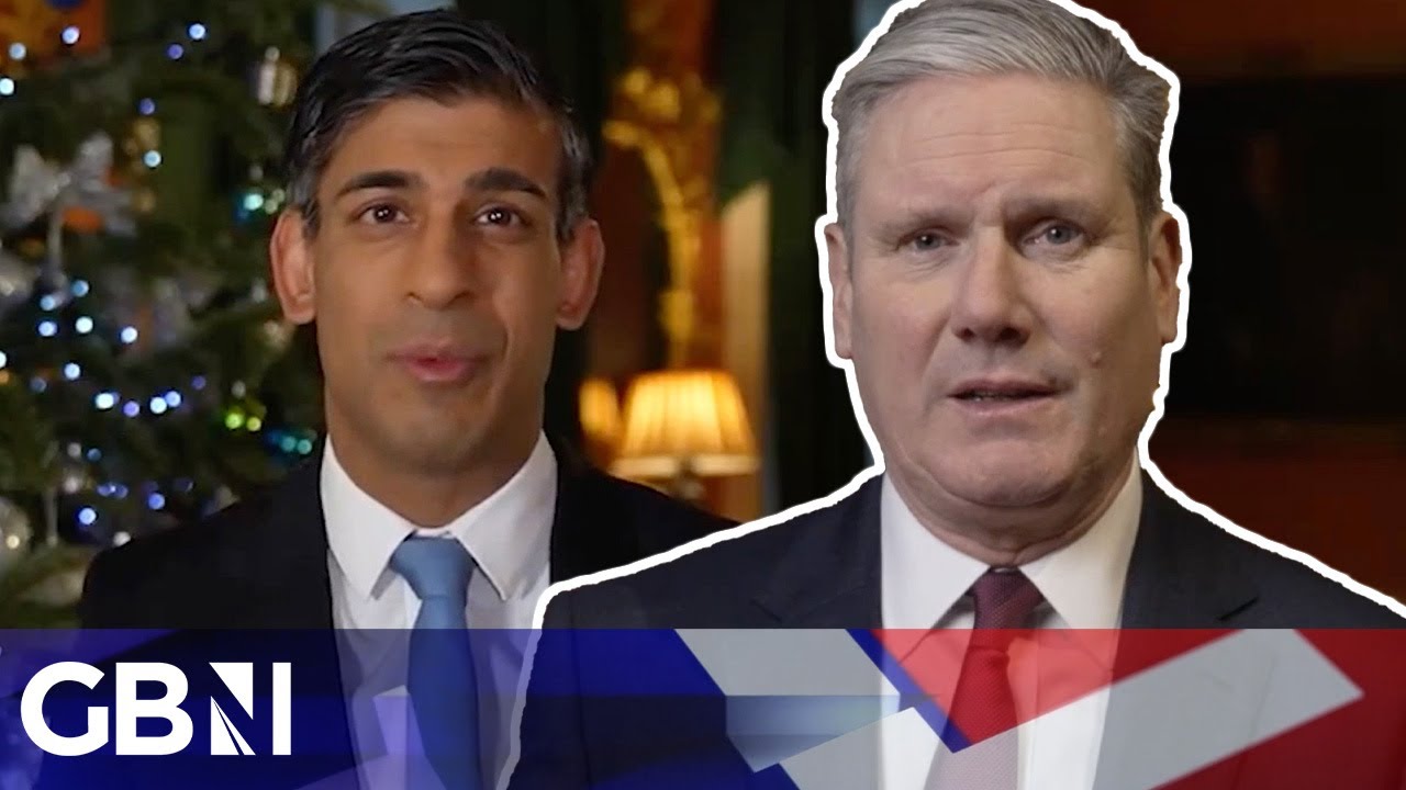 Rishi Sunak and Keir Starmer deliver their Christmas messages to the ...