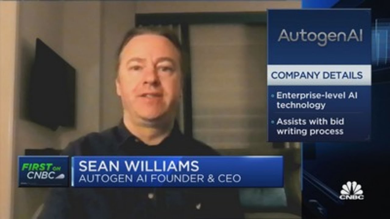 AutogenAI CEO Sean Williams on multi-million dollar investment from ...