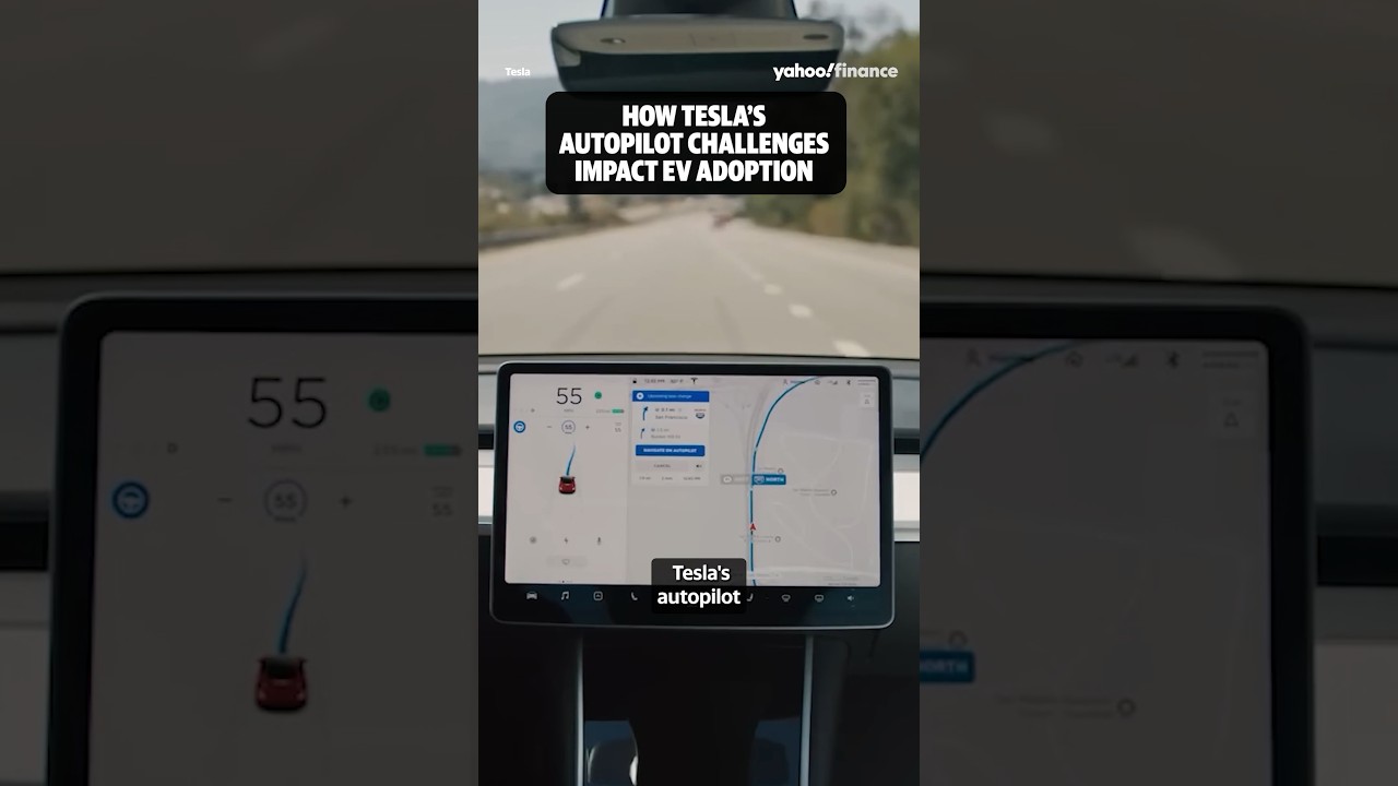 How @tesla’s autopilot challenges impact EV adoption #shorts - The ...