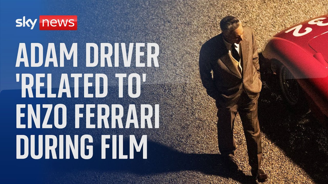 Adam Driver 'related to' eponymous car entrepreneur Enzo Ferrari during ...