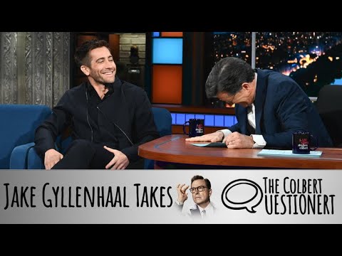 Jake Gyllenhaal Takes The Colbert Questionert - The Global Herald