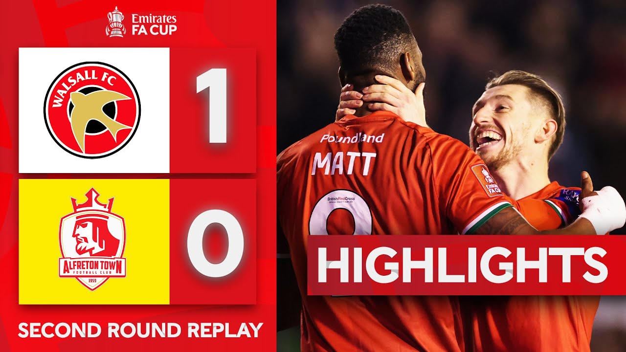 GOAL | Ross Tierney | Sheppey United 1-3 Walsall | First Round ...