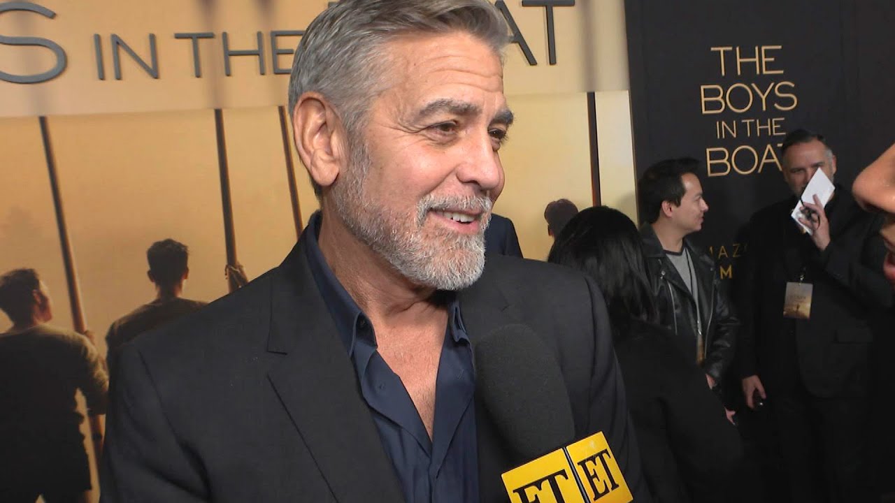 George Clooney Reveals Why His Kids Think He Plays in the Water for a ...