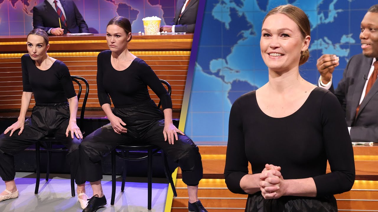 SNL: Watch Julia Stiles RECREATE Save the Last Dance Routine With Chloe ...