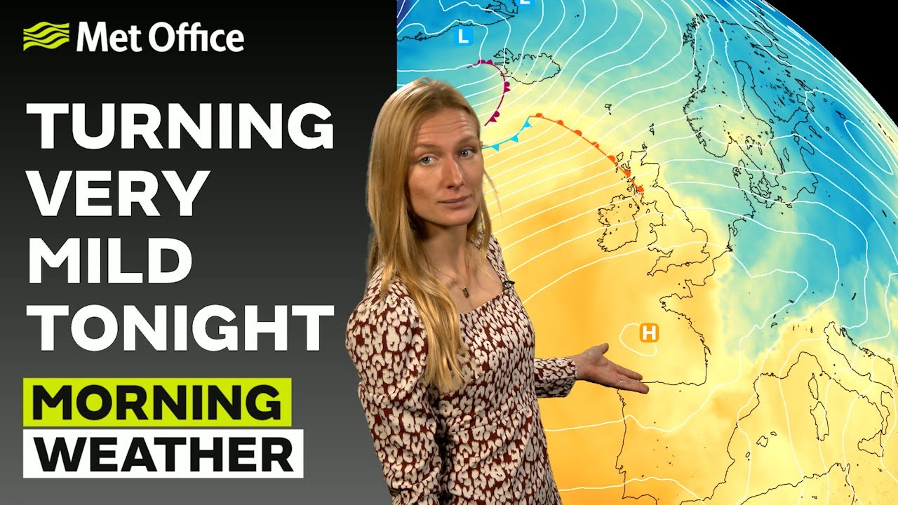15/12/23 – Clouding over from the west – Morning Weather Forecast UK ...