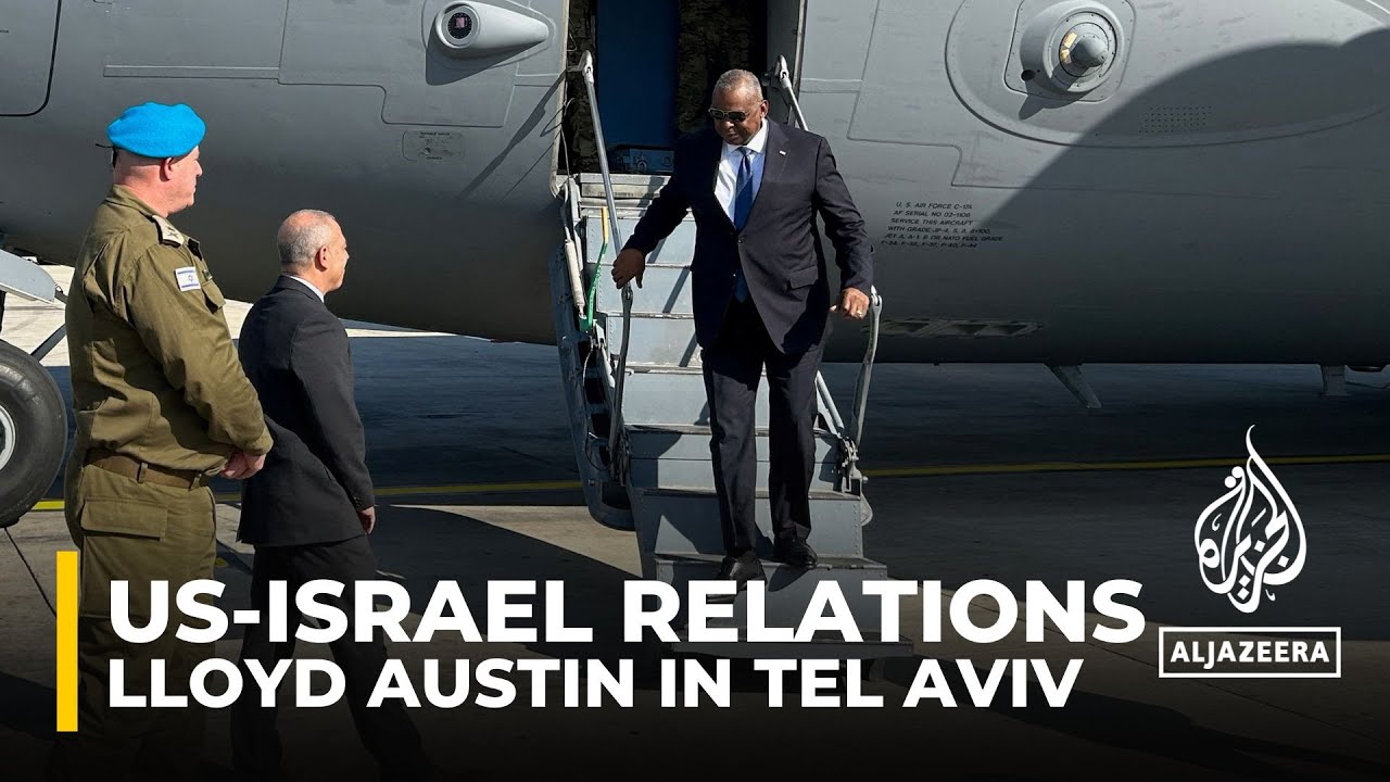 US Defense Secretary Lloyd Austin arrives in Israel to discuss war on ...