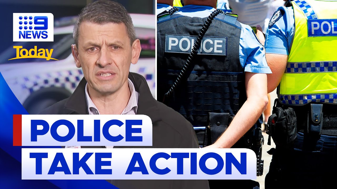 Victoria police strike for better pay and working conditions | 9 News ...