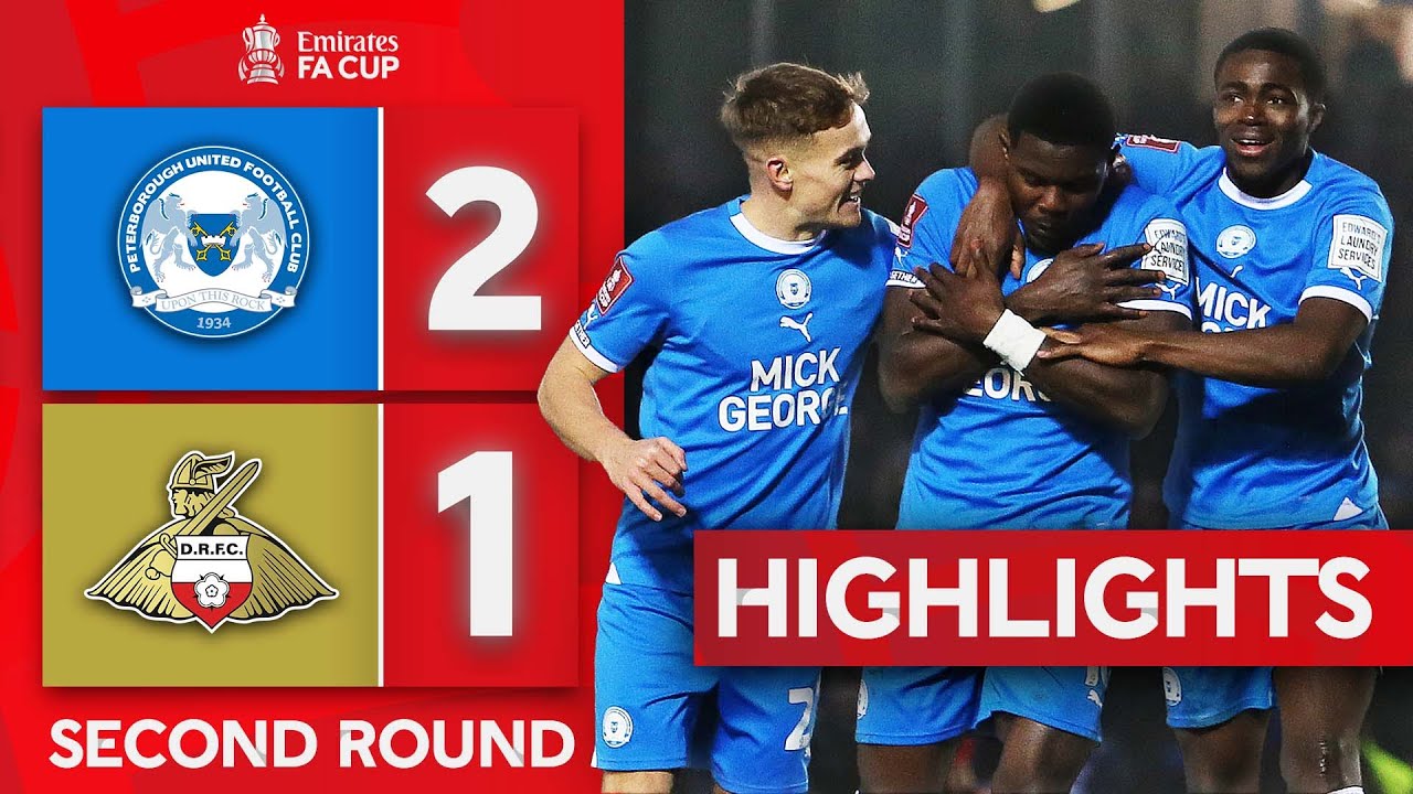 Peterborough 2-1 Doncaster Rovers | Mason-Clark Solo Effort Sends The ...