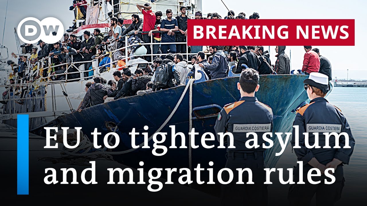 EU countries agree on major reform to reduce migration | DW News - The ...