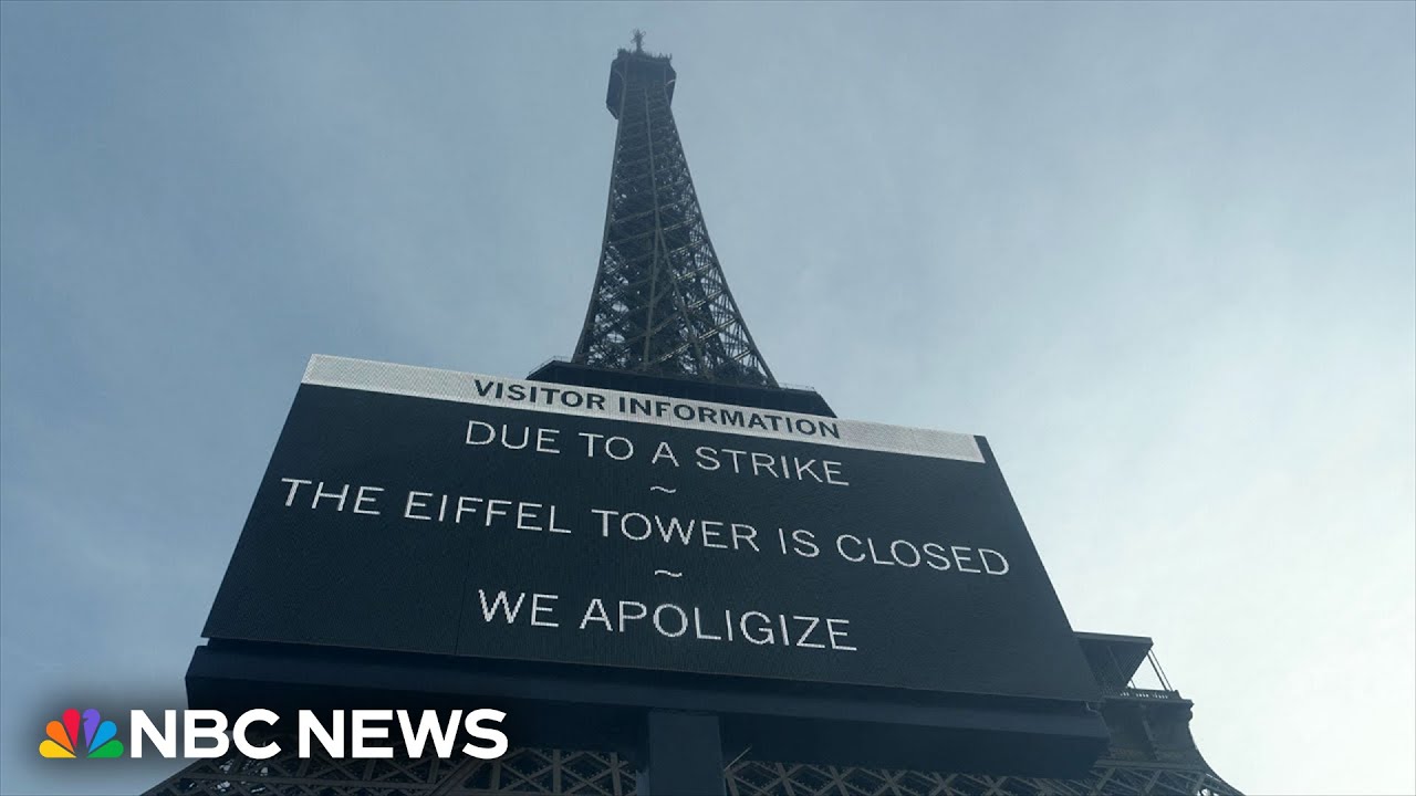 Eiffel Tower closes due to strike on 100th anniversary of its creator’s death - The Global Herald